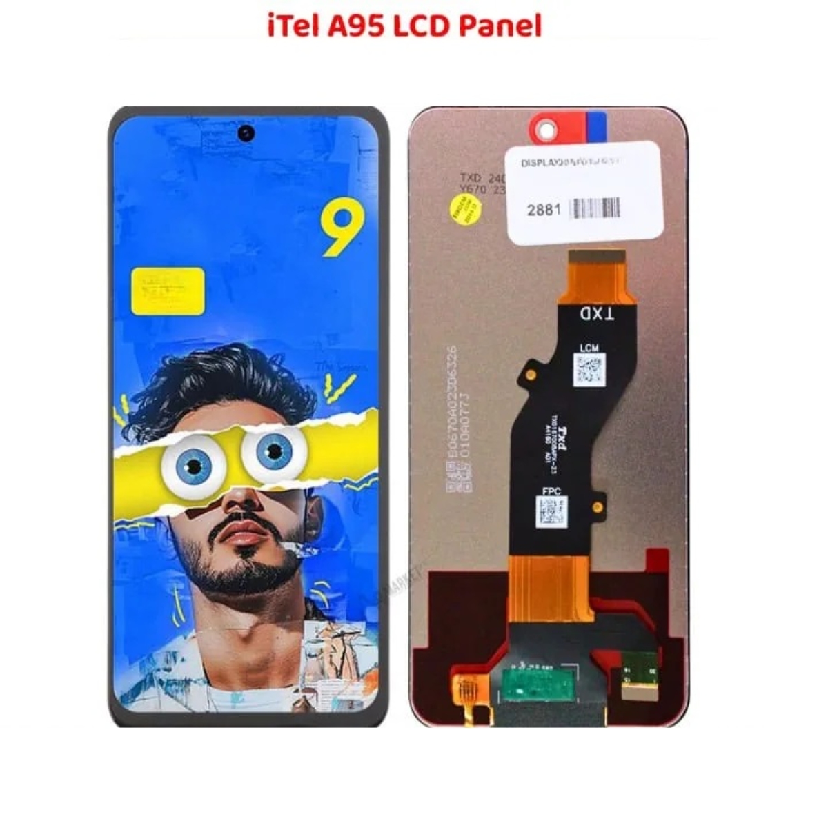 High Quality iTel A95 LCD Panel Screen Replacement - Professional ...